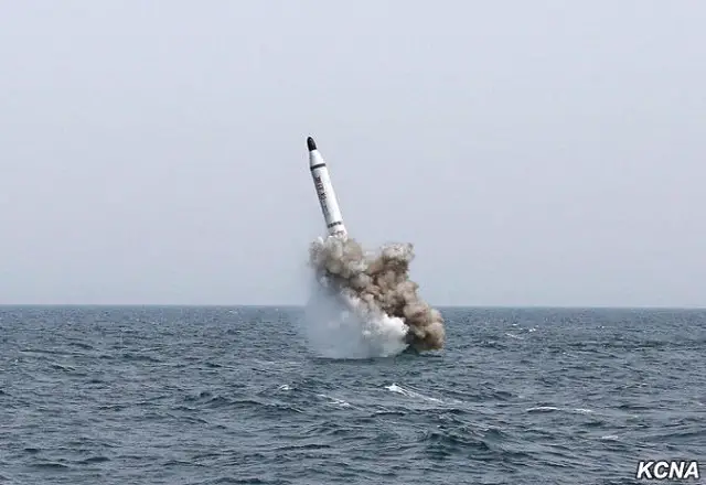 North Korea Test Launched A Ballistic Missile From Its New Sinpo Class