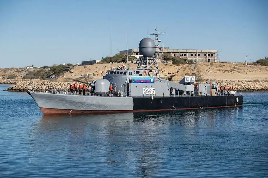 Iranian Navy takes delivery of new Zereh missile-launching ship F235 Iranian Navy takes delivery of new Zereh missile-launching ship F235